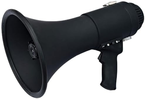 Speco All-Black Deluxe Megaphone w/Siren - 15W - Walmart.com