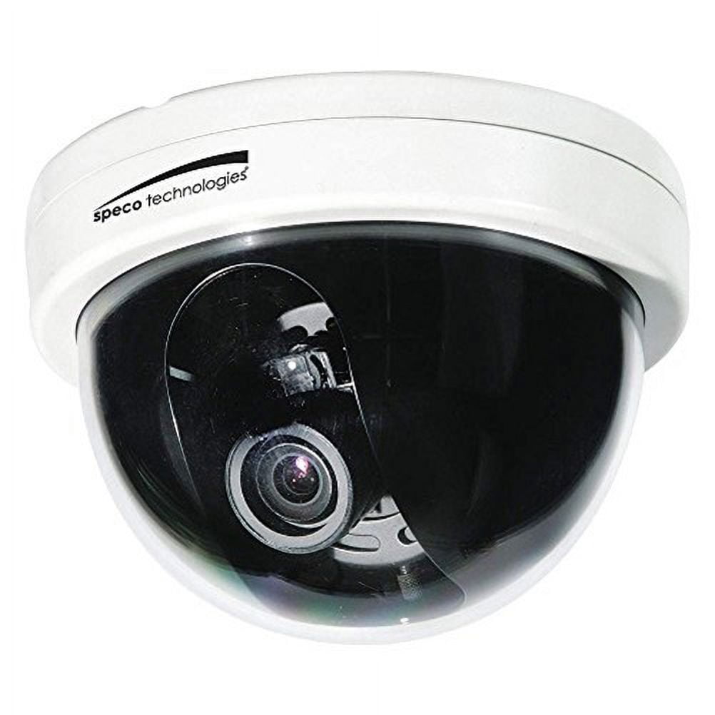 Speco Technologies Camera, Dome, White, Indoor, 2 MP Line Res ...