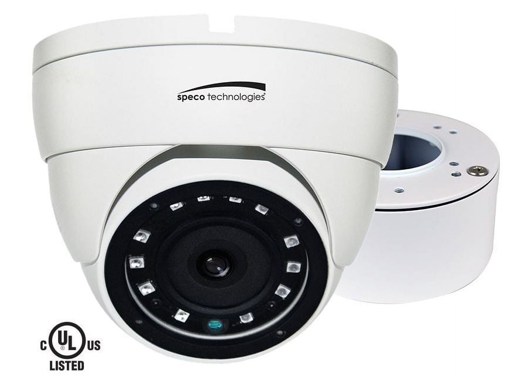 Speco VLDT4W 2 Megapixel Full HD Surveillance Camera, Color, Eyeball ...