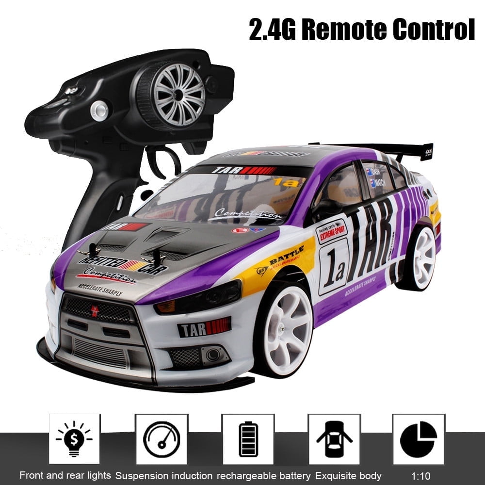 Specollect 1:10 Large High Speed Remote Control Car with LED Shell ...