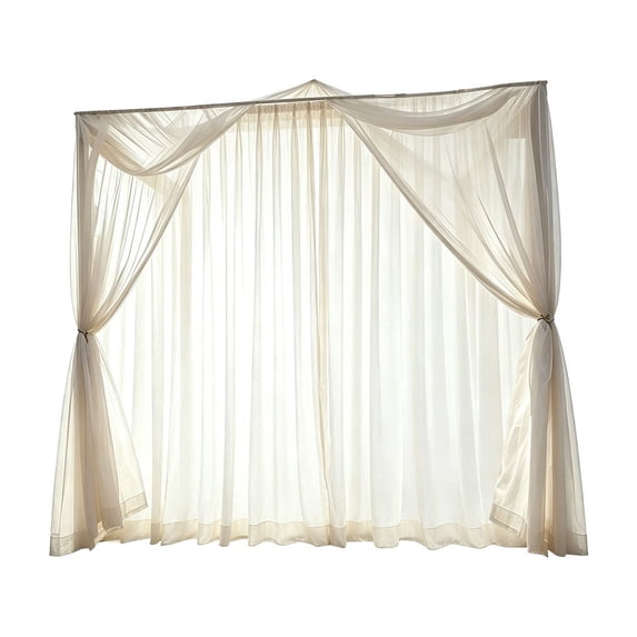 Specollect 1 Pcs 7.5x20ft Outdoor Mosquito Net Curtain for Patio Rod ...