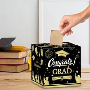 Graduation Message Box Gift Card Card Boxes for Parties Graduation ...