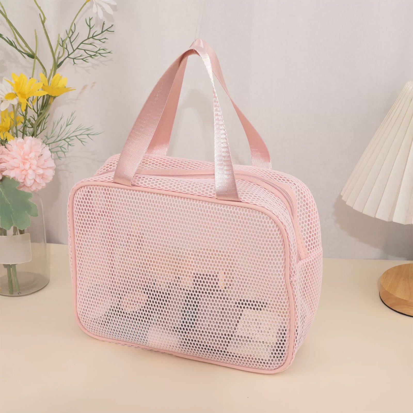 Specollect Clearance 3 Pcs Portable clear Mesh Pouches, Small Mesh Bags ...