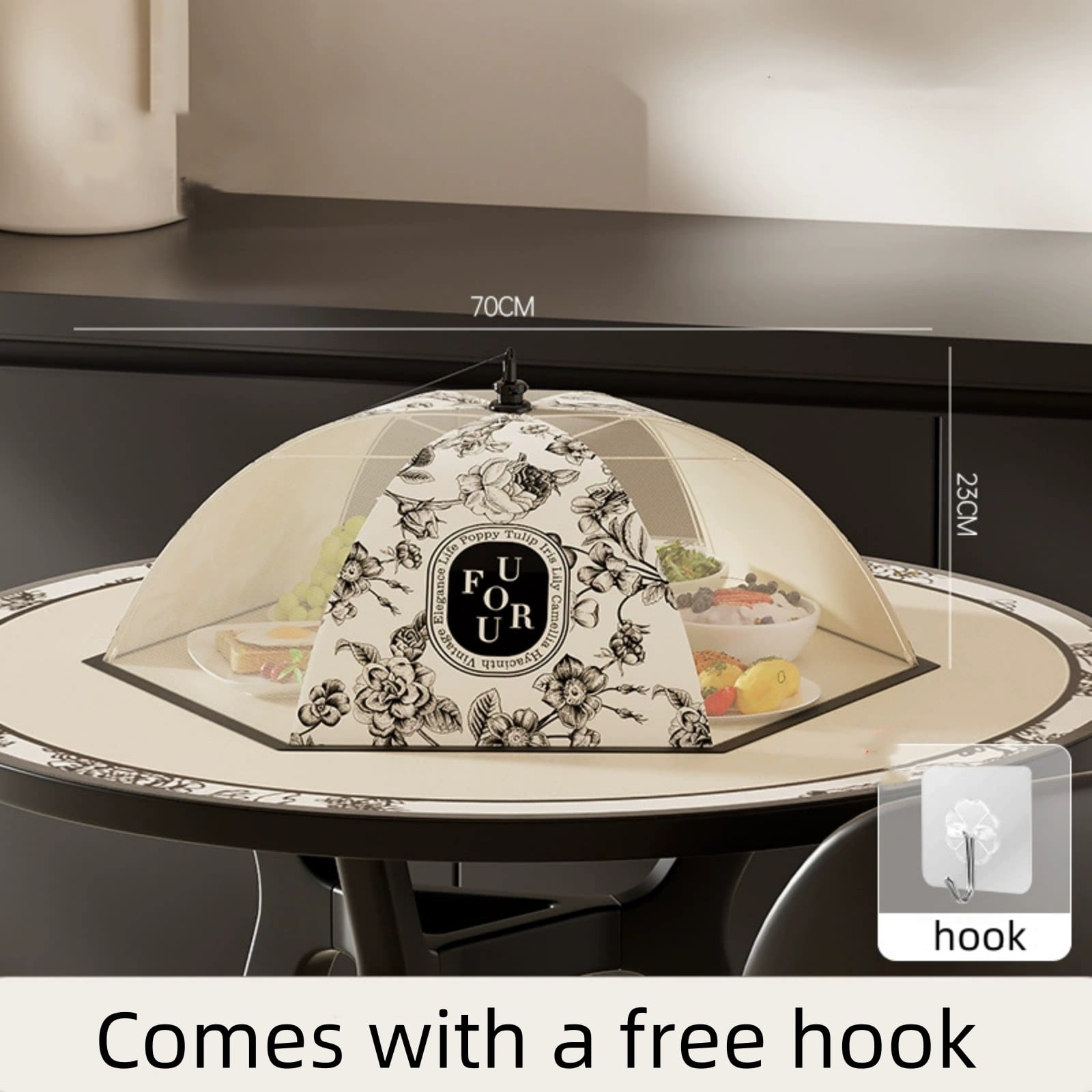 Specollect 4 Dirt Proof Premium Pop-Up Mesh Screen Food Cover Tent ...