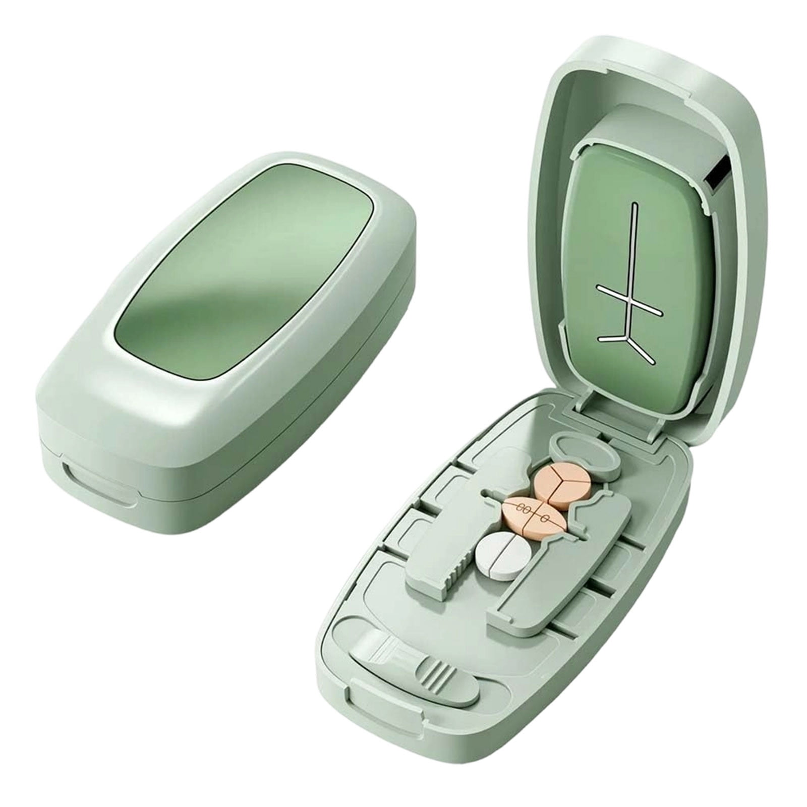 Specollect 4 Pcs Portable Pill Cutter and Splitter with Adjustable ...