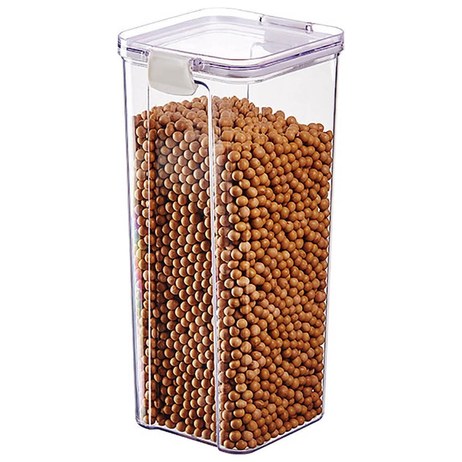 Specollect Airtight Glass Jars with Lids Food Storage Jar Round - Tall ...