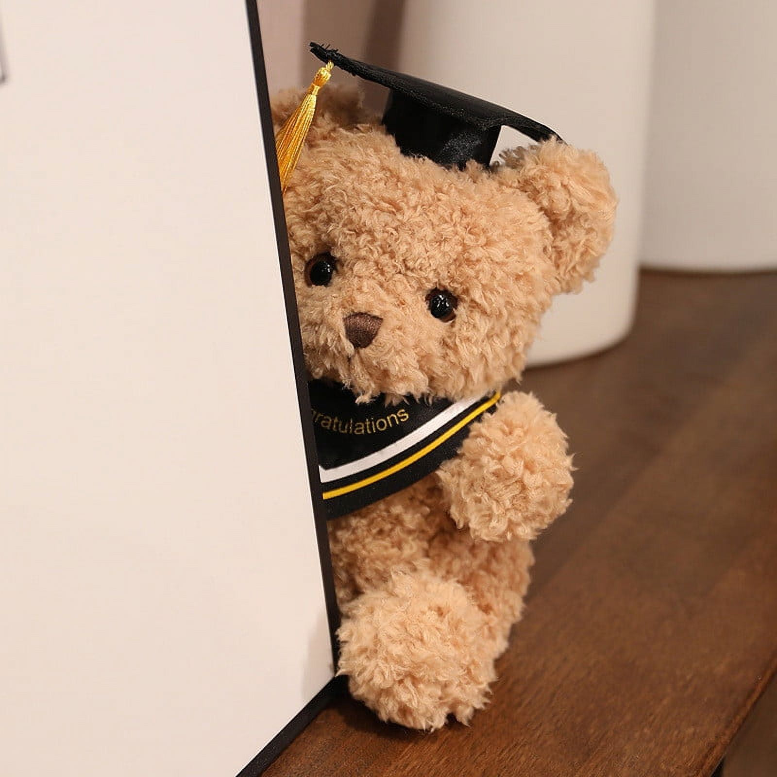 Specollect Brown Graduation Teddy Bear 9 Inch Plush Stuffed Animal ...
