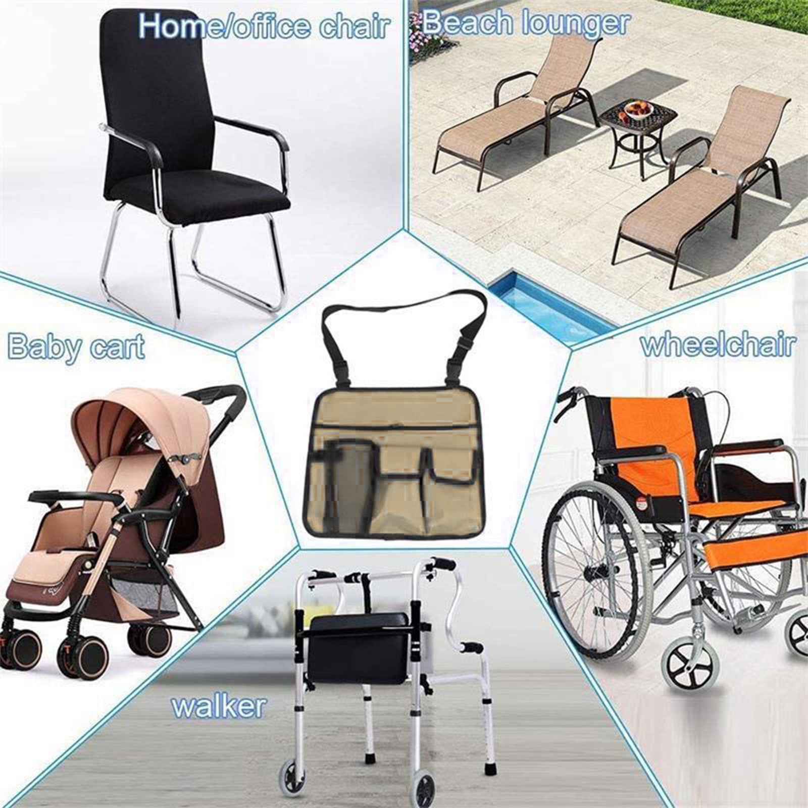 Specollect Camping Chair Armrest Organizer Waterproof Beach Chair ...