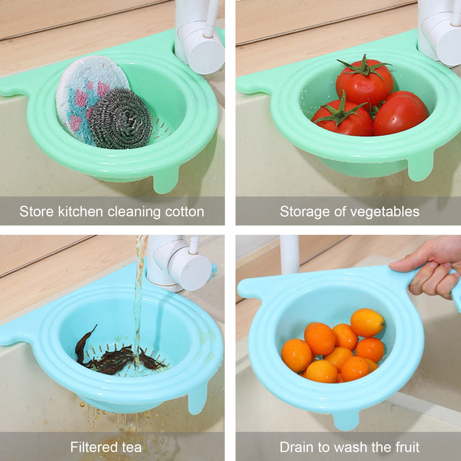 Specollect Clearance 1 Small Snail Over the Sink Colander Fruits and ...