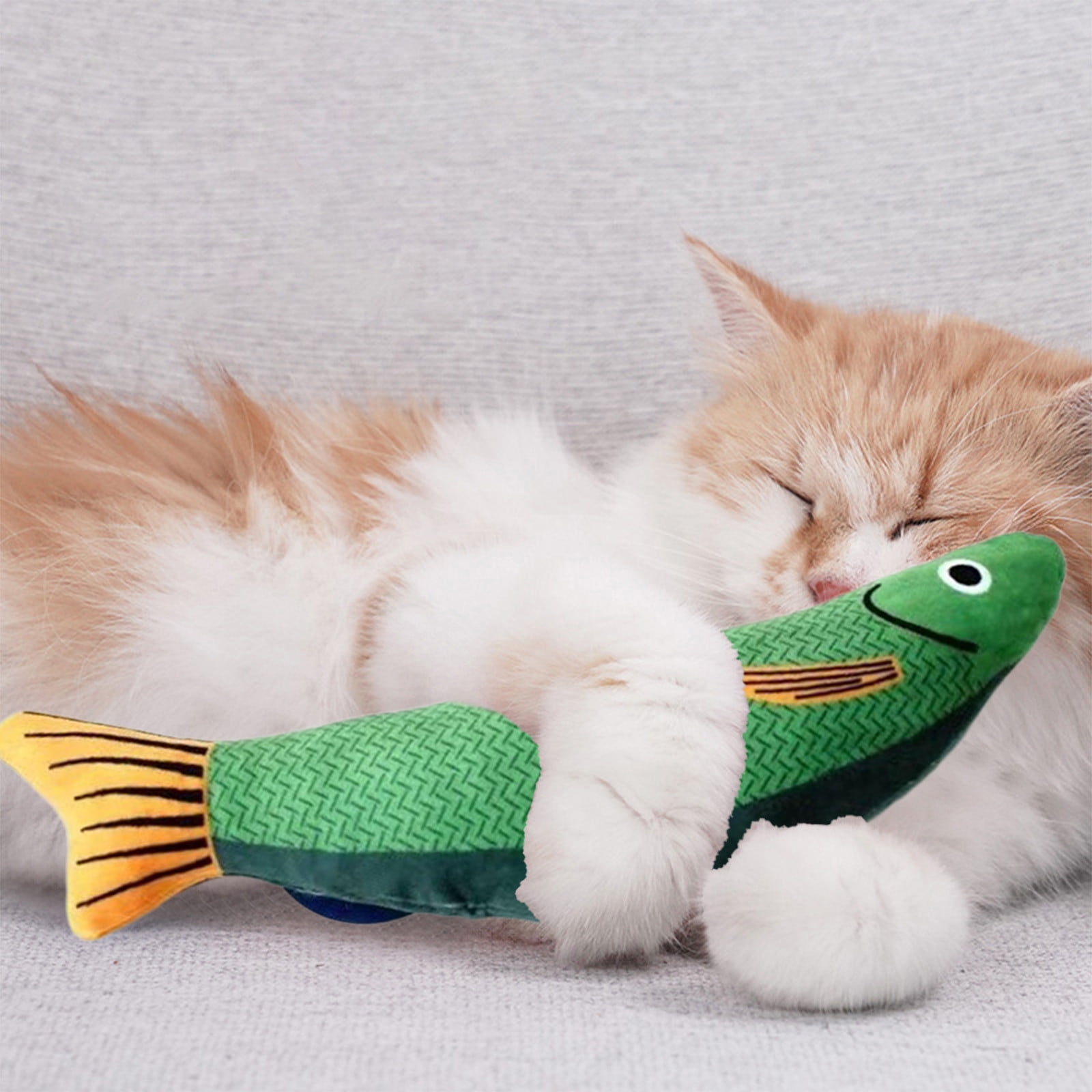 Specollect Clearance 1Pcs Cat Toys Saury Fish, Crinkle Sound, Soft and ...