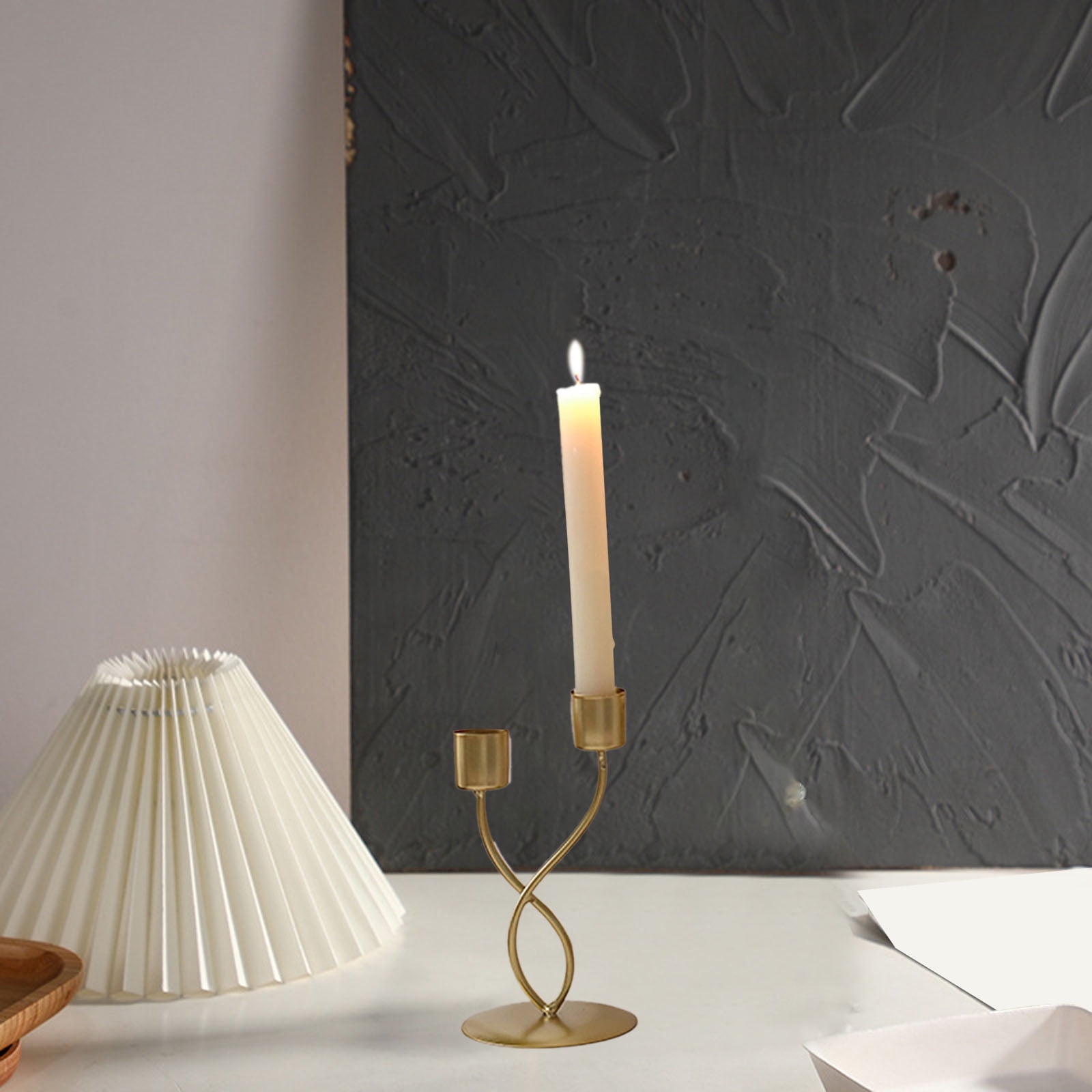 Specollect Clearance 1Pcs Classical Style Iron Candle Holder for Taper ...