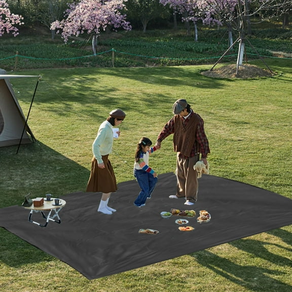 Gosuguu Reversible Outdoor Rug, Tropical Patio Mat, Plastic Straw ...