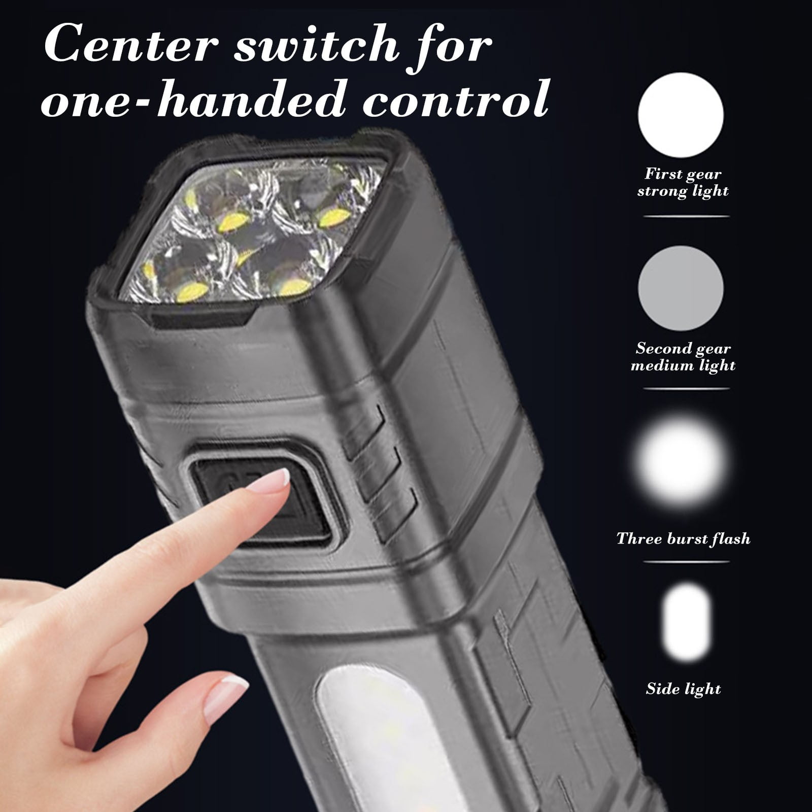 Specollect Clearance 2 Pcs Lightweight Flashlights High Lumens ...