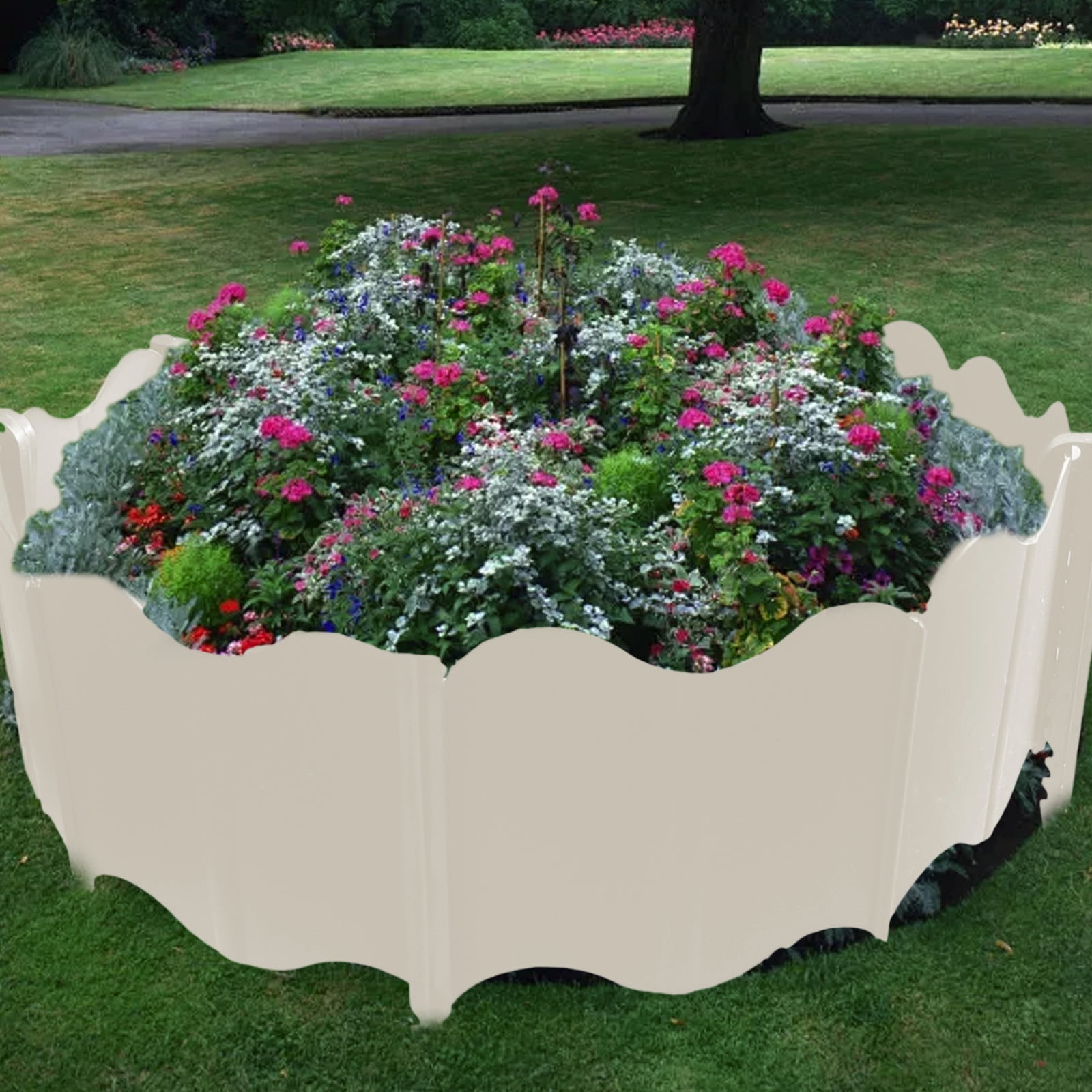 Specollect Clearance 20Pcs Garden Edging Border White Picket Fence ...