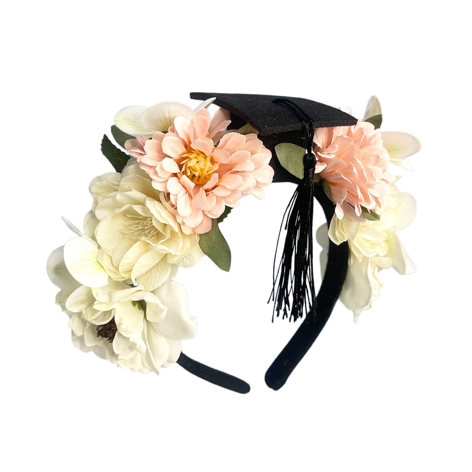 Specollect Clearance 2Pcs Graduation Flower Cap Decoration Kit Included ...