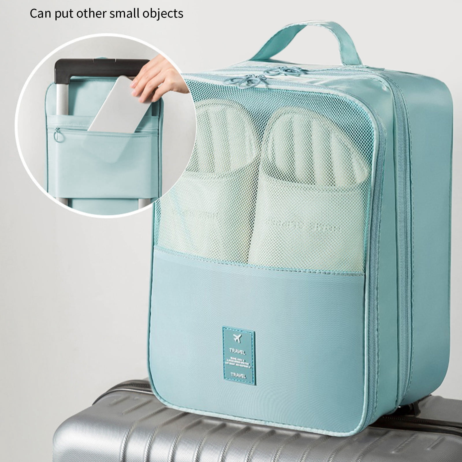 Specollect Clearance 2Pcs Travel Shoe Bag Holds 3 Pair of Shoes, Shoe ...