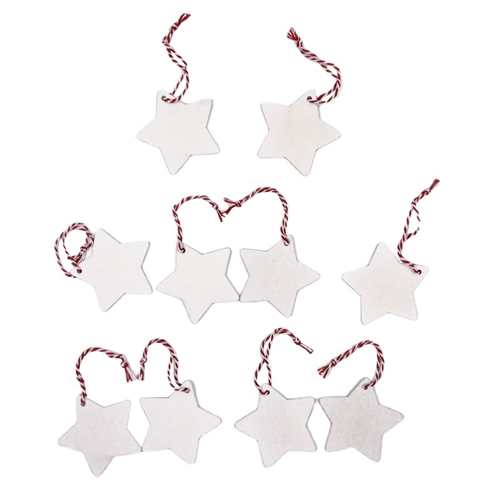 Specollect Clearance 40Pcs Star Gift Tags, Blank Star Shaped Tags, Gift ...