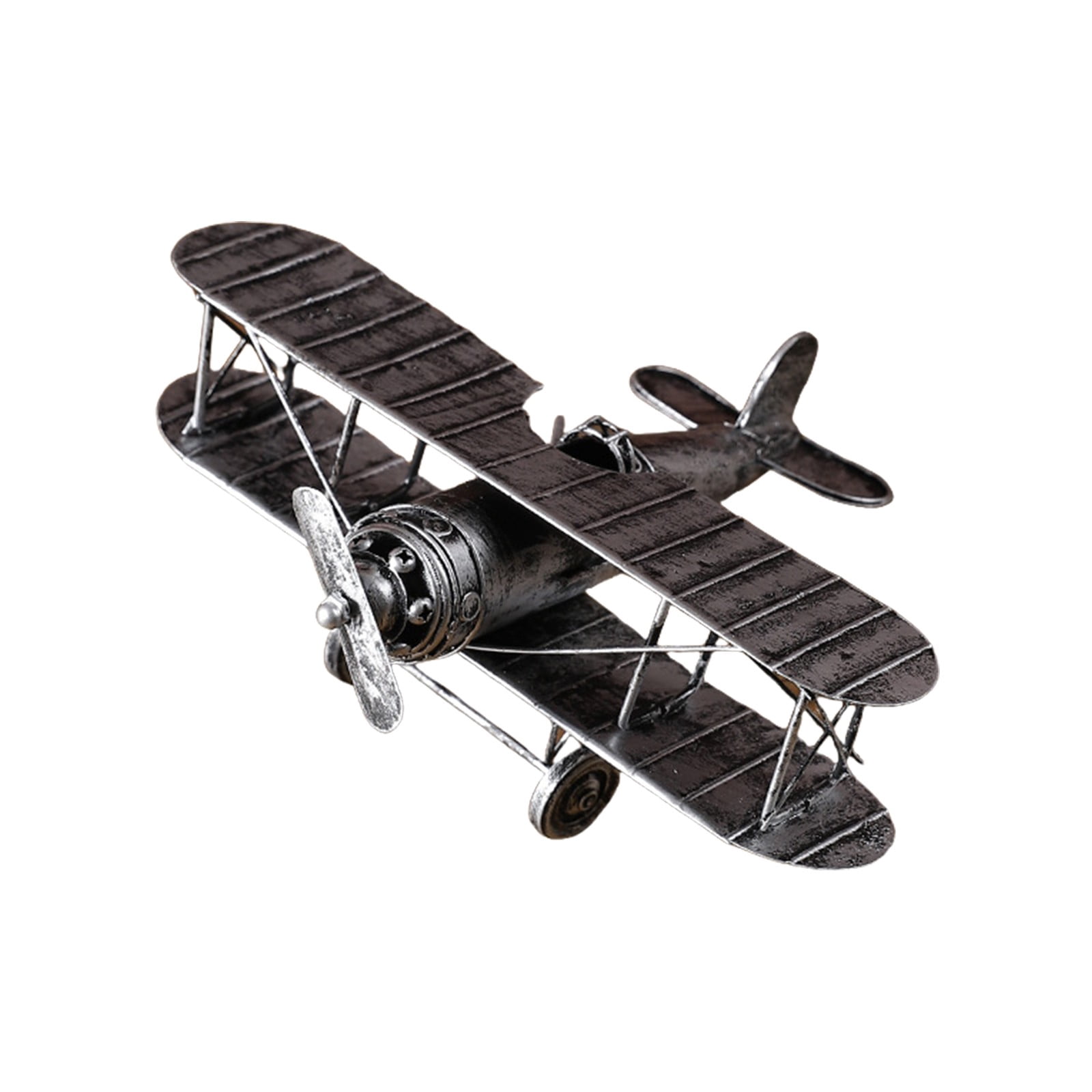 Specollect Clearance 4Pcs Vintage Metal Planes Model Iron Retro ...