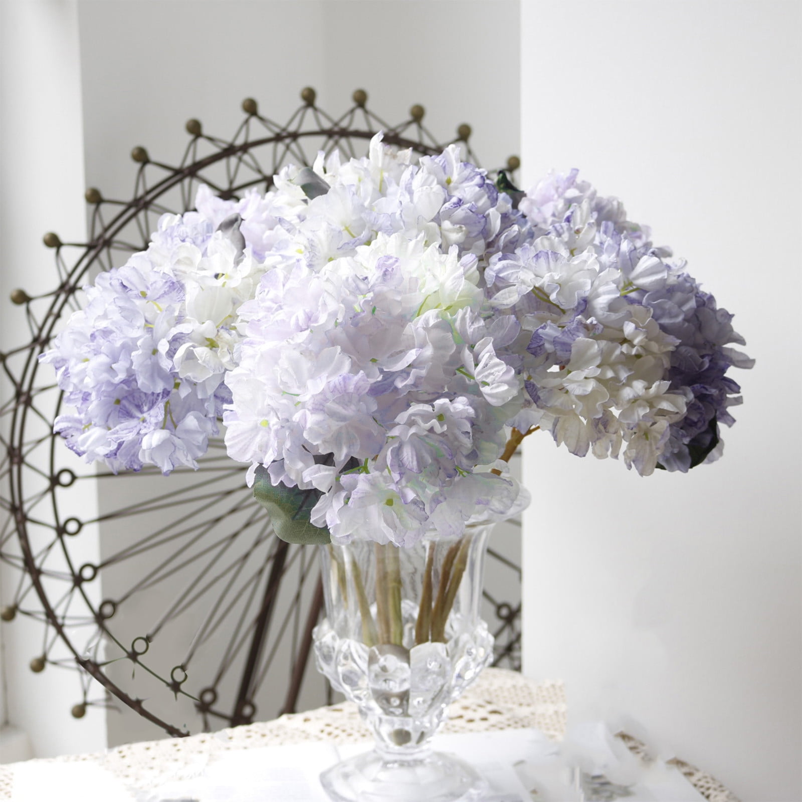 Specollect Clearance 5Pcs Artificial Coral Hydrangea Flowers ...