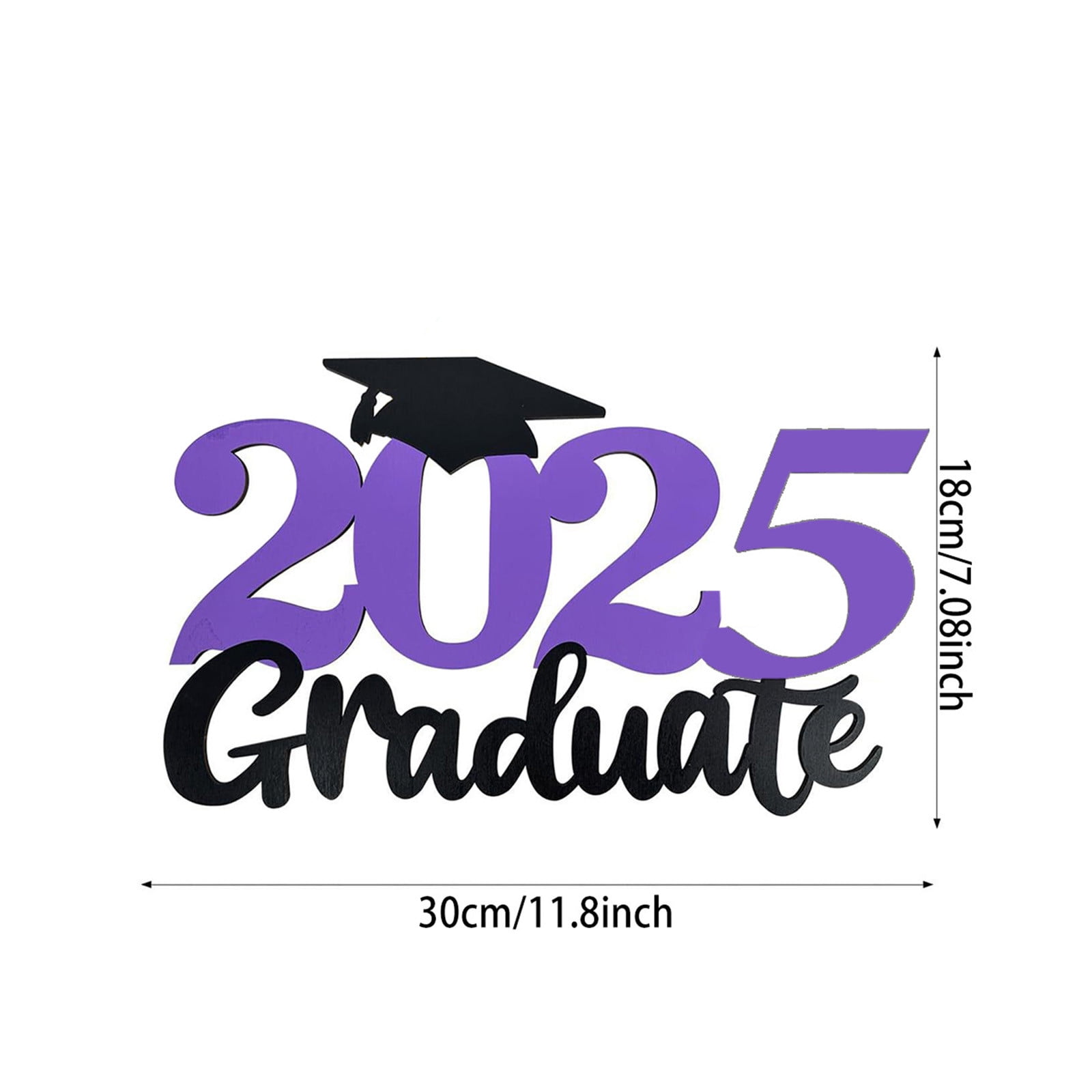 Specollect Clearance 5Pcs Graduation Party 2025 Wooden Sign Graduation ...