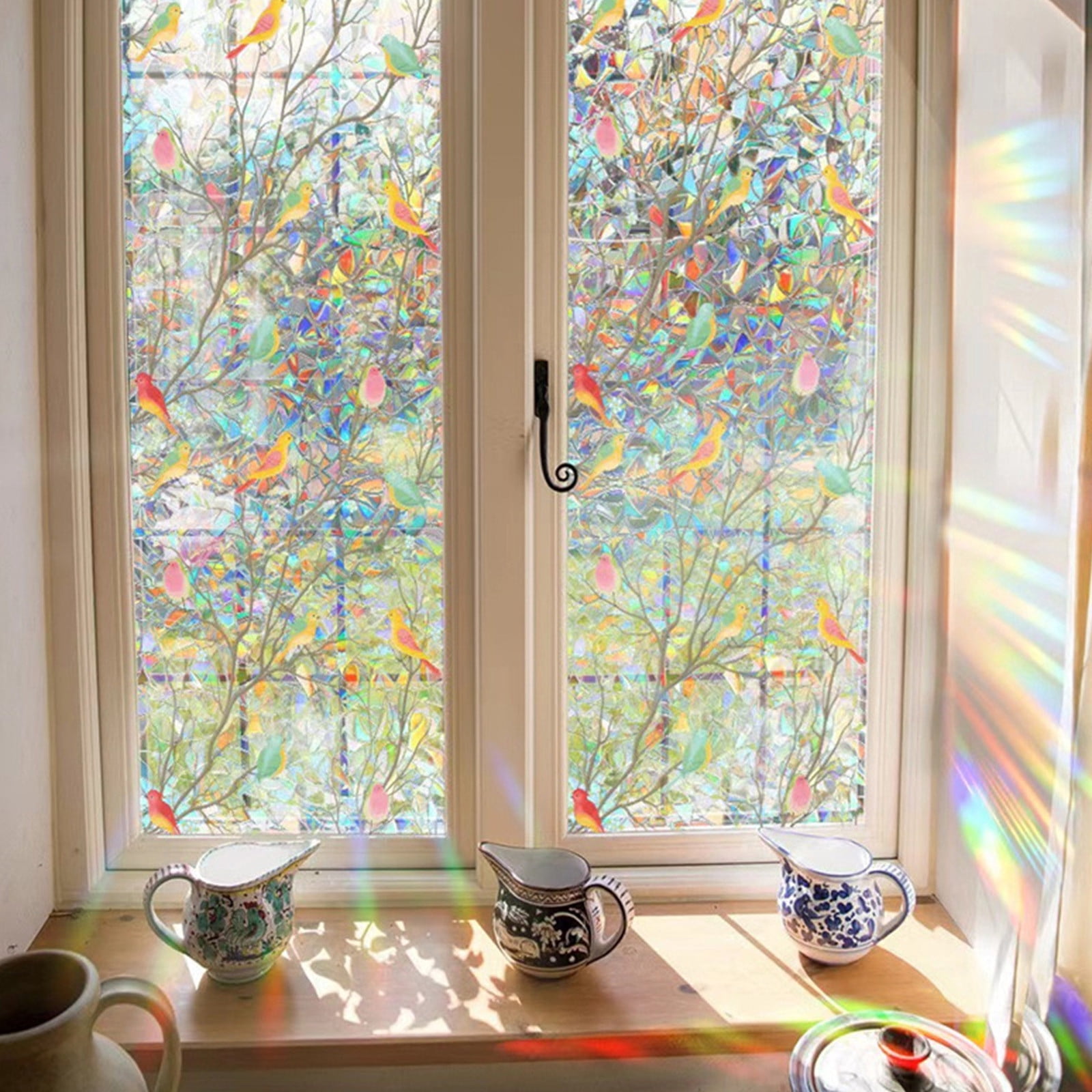 Specollect Clearance 5Pcs Rainbow Window Privacy Film with Cutting ...