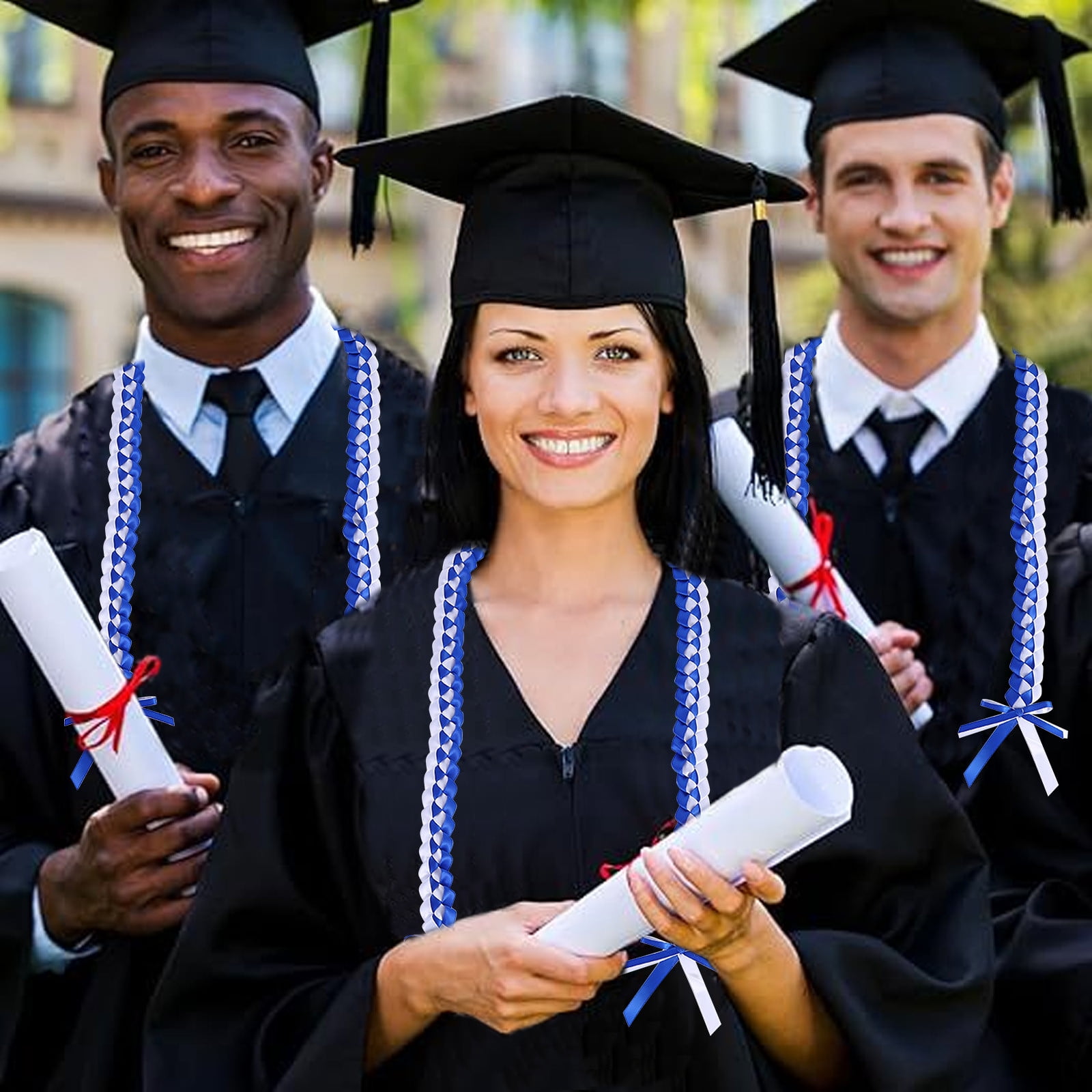 Specollect College Graduation Ribbon Lei Graduation Leis Necklace Class ...