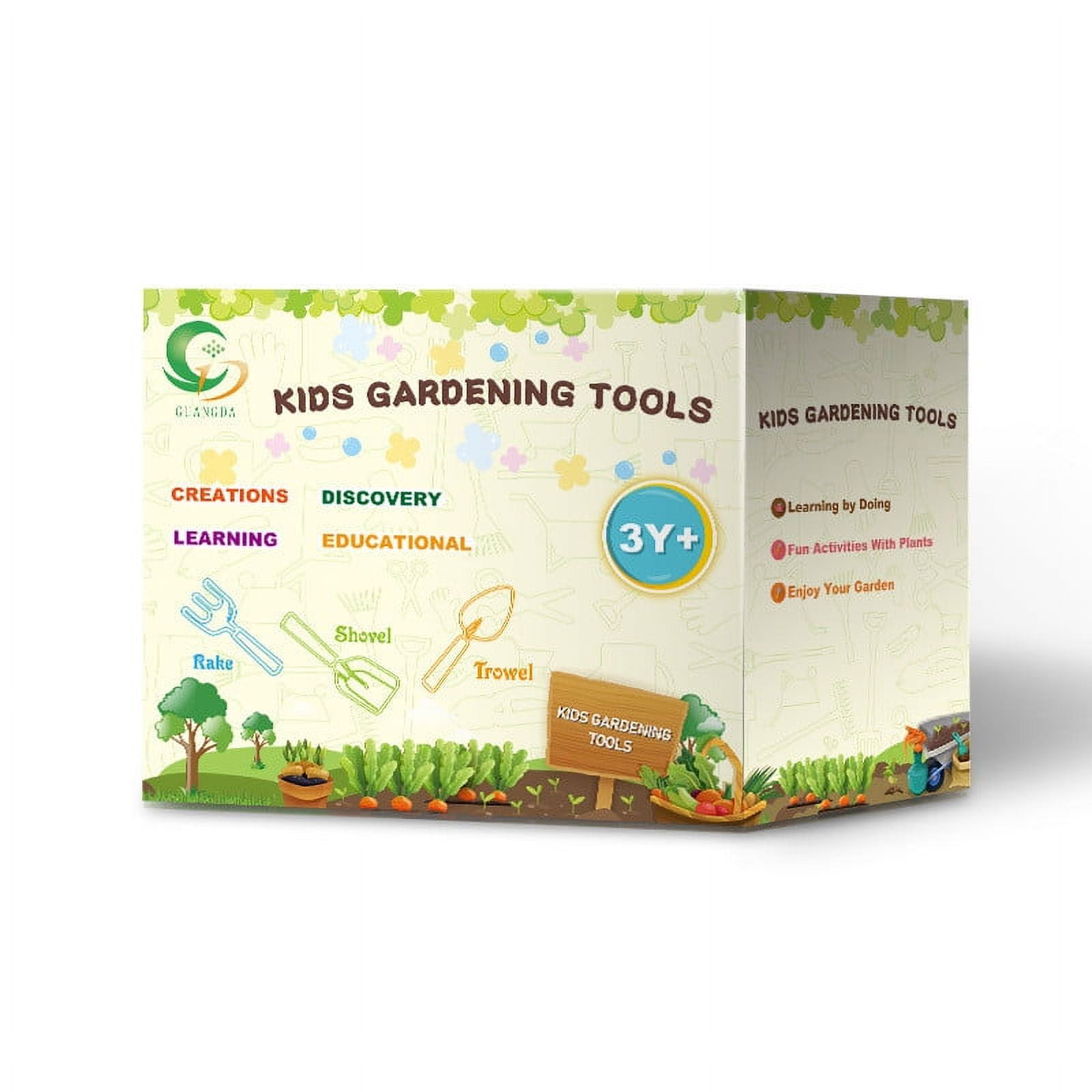 Specollect Green Kids Garden Tools Set,6 PCS Garden Tools Including ...