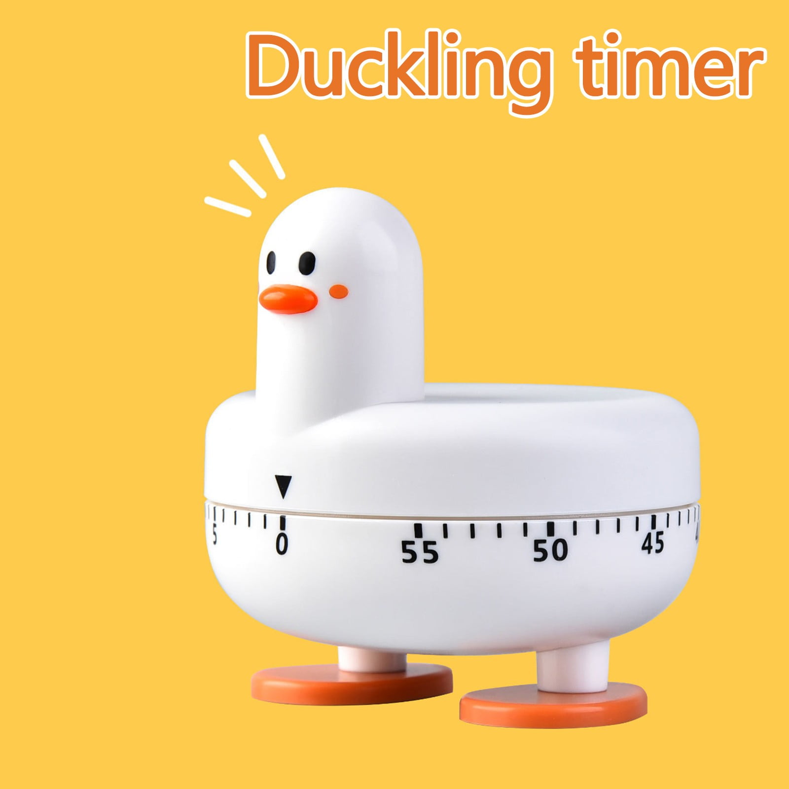 Specollect Mechanical Kitchen Timer,Lovely Duck Timer for Kids, Wind Up ...