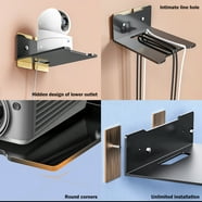 RABBITH Wifi Router Shelf Wall Mounted Floating Shelf TV Box Storage ...