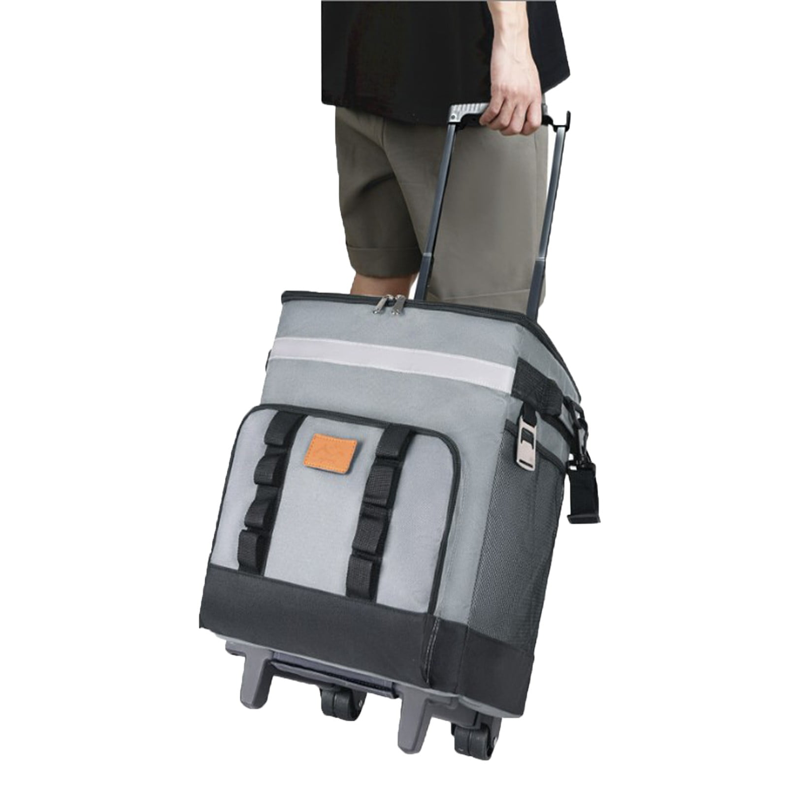 Specollect Outdoor Collapsible Rolling Cooler Leakproof Insulated Soft ...