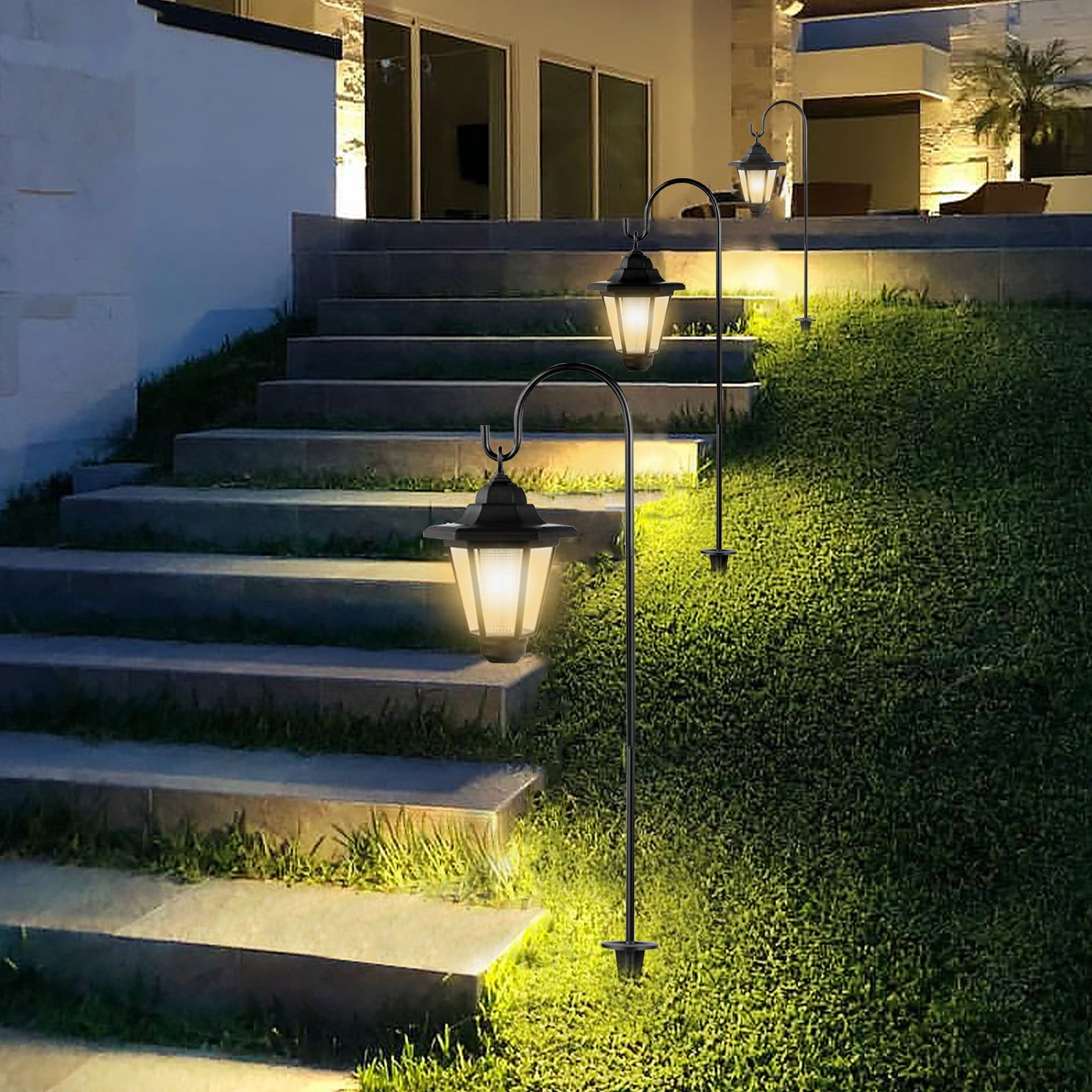 Specollect Outdoor Solar Pathway Lights Outdoor, Waterproof Solar ...