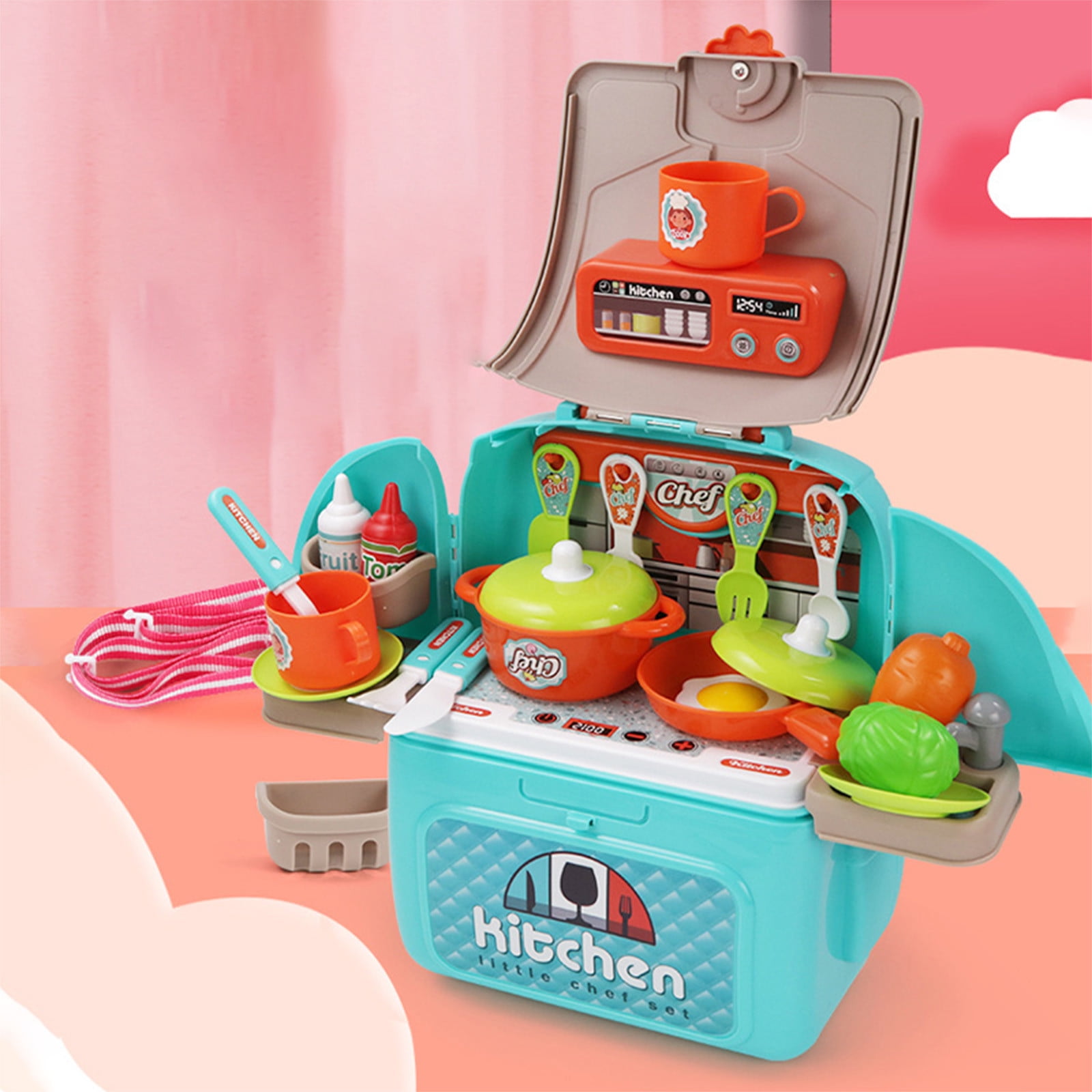 Specollect Pretend Play Cooking Toys Set,Kitchen Toys Playset for ...