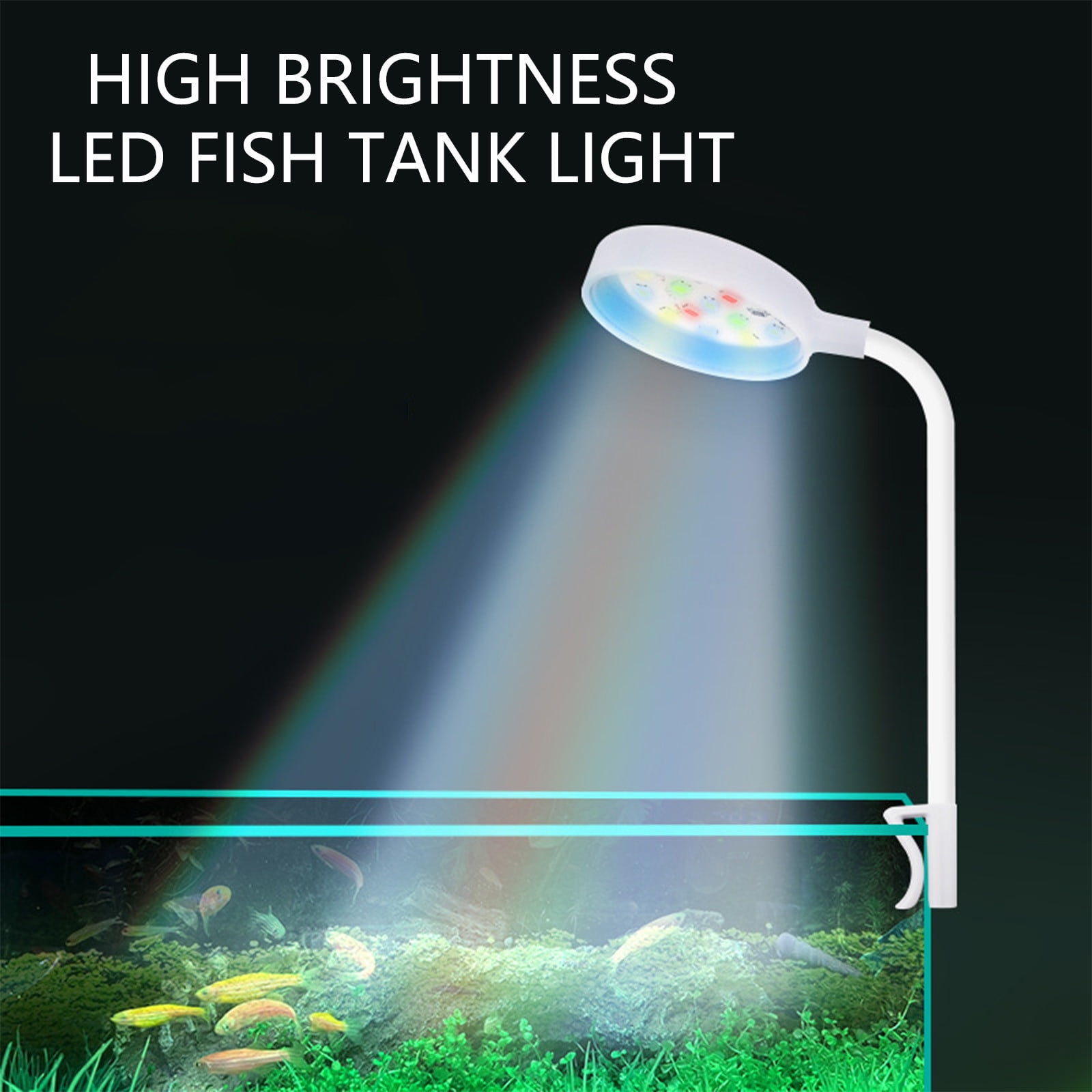 Specollect Submersible Aquarium LED Colorful Light, Full Spectrum ...