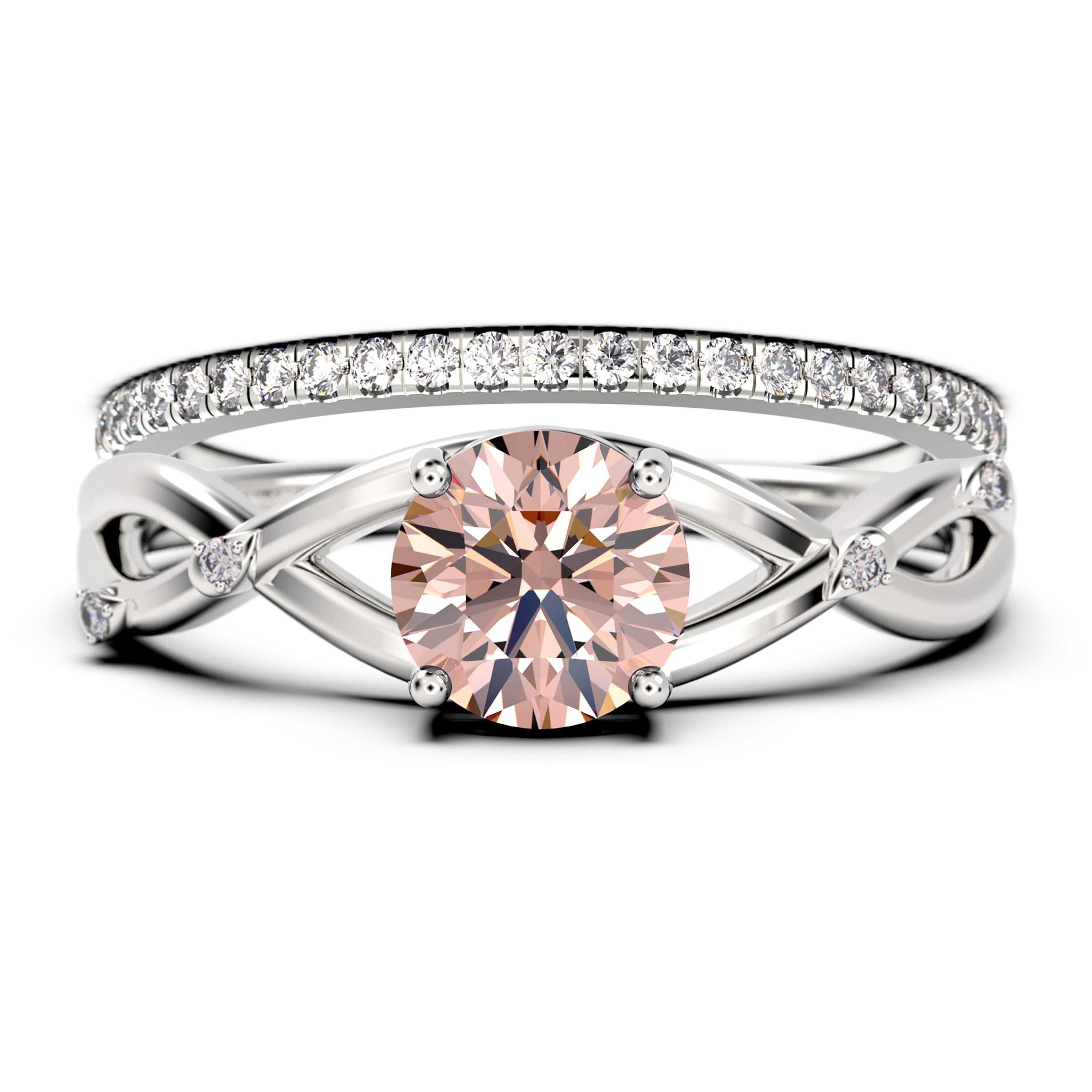 Spectacular And Decorative Rings Boho & hippie 1.60 Carat Round Cut ...