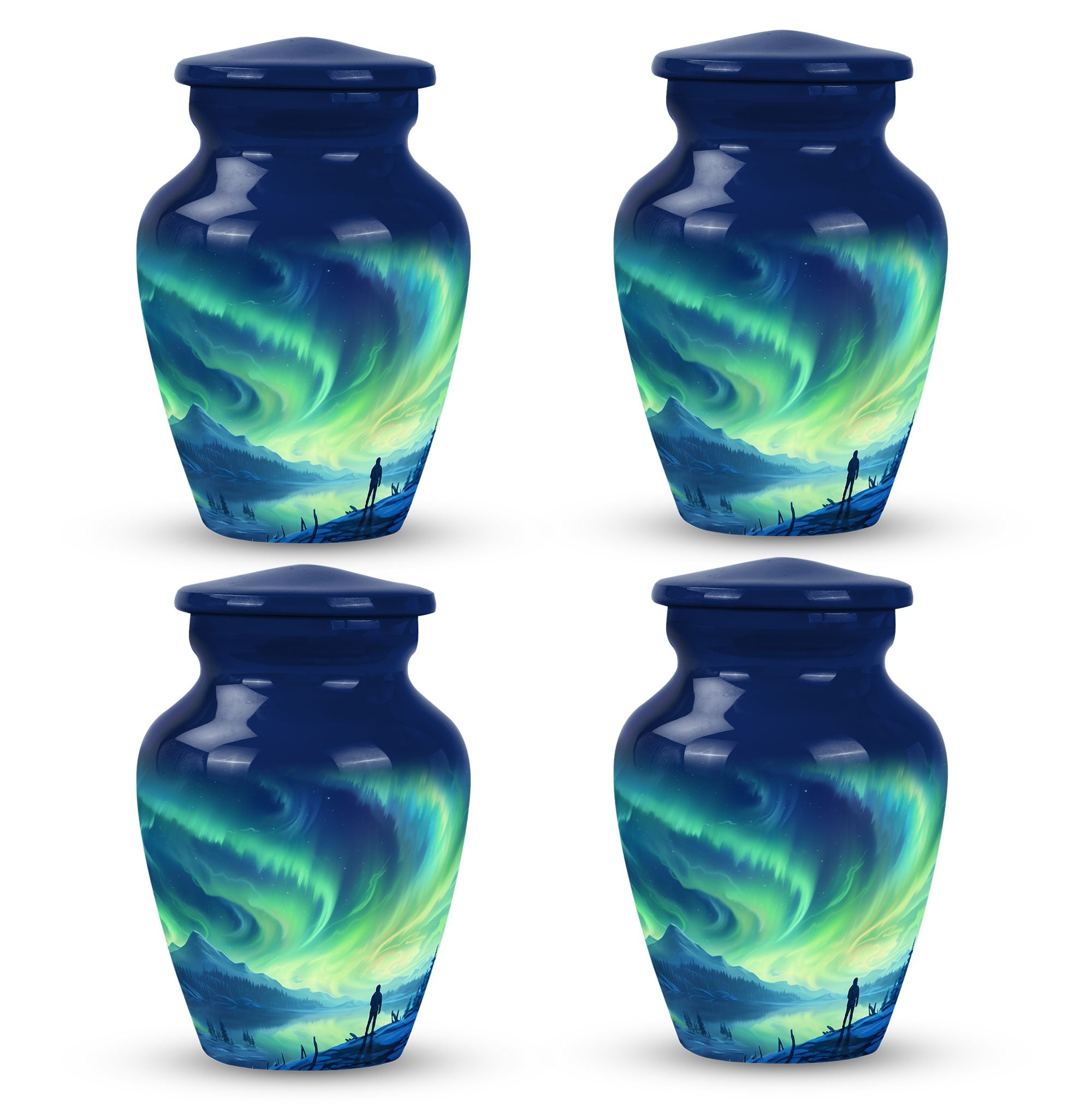 Spectacular Aurora over Winter Wilderness - Urns For The Ashes - Loving ...