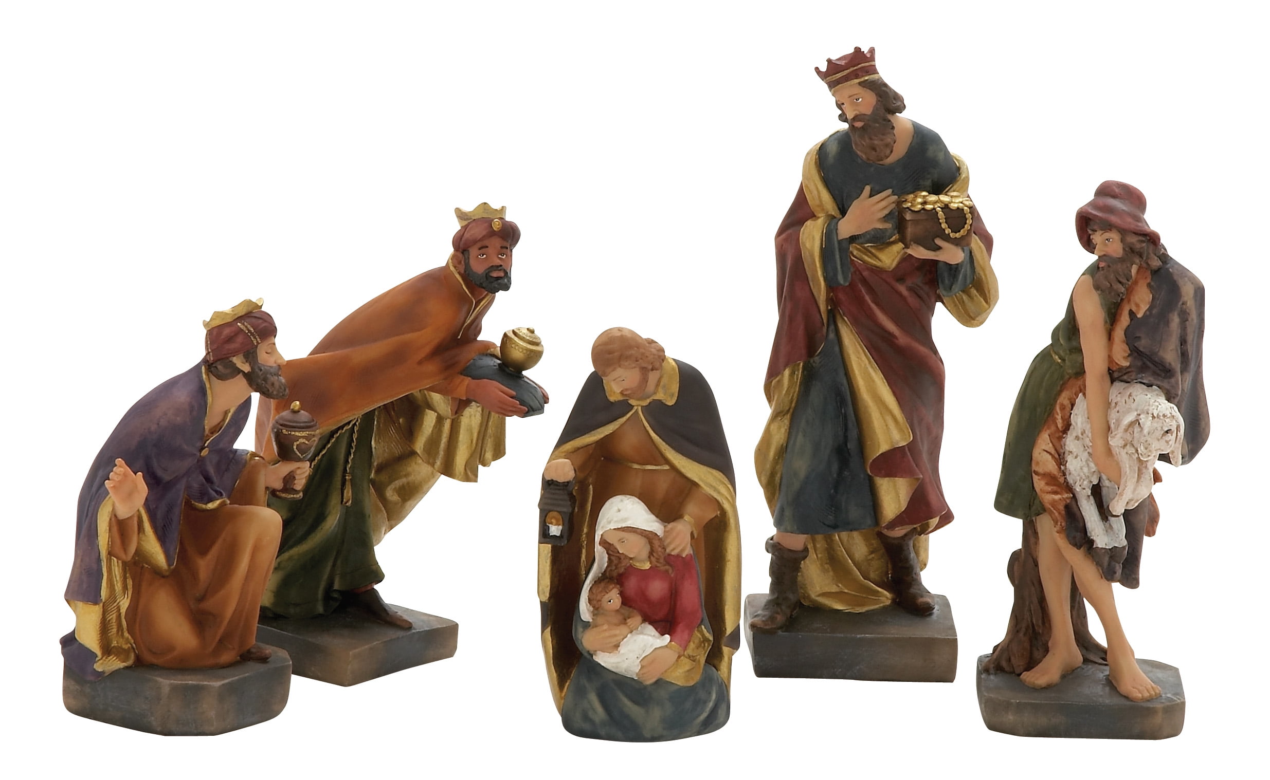 Spectacular Set Of 5 Nativity - Walmart.com