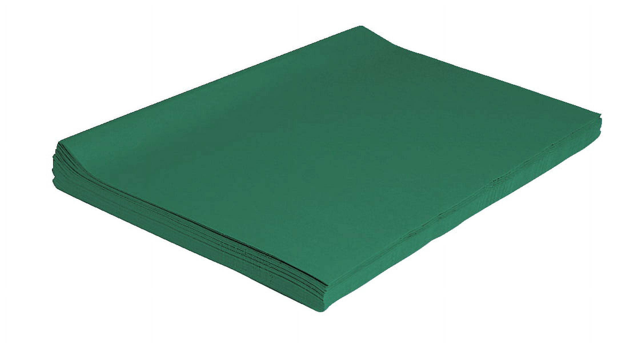 Spectra Deluxe Bleeding Tissue Paper, 20 x 30 Inches, Emerald Green ...