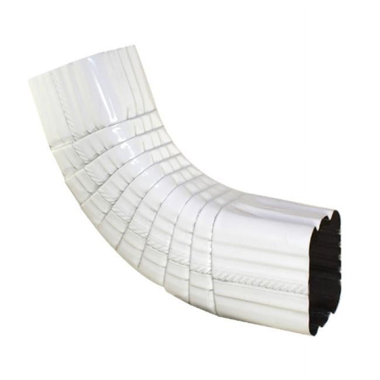Spectra Metals 3 x 4 In. Aluminum White Side Downspout Elbow 4BELRTW ...