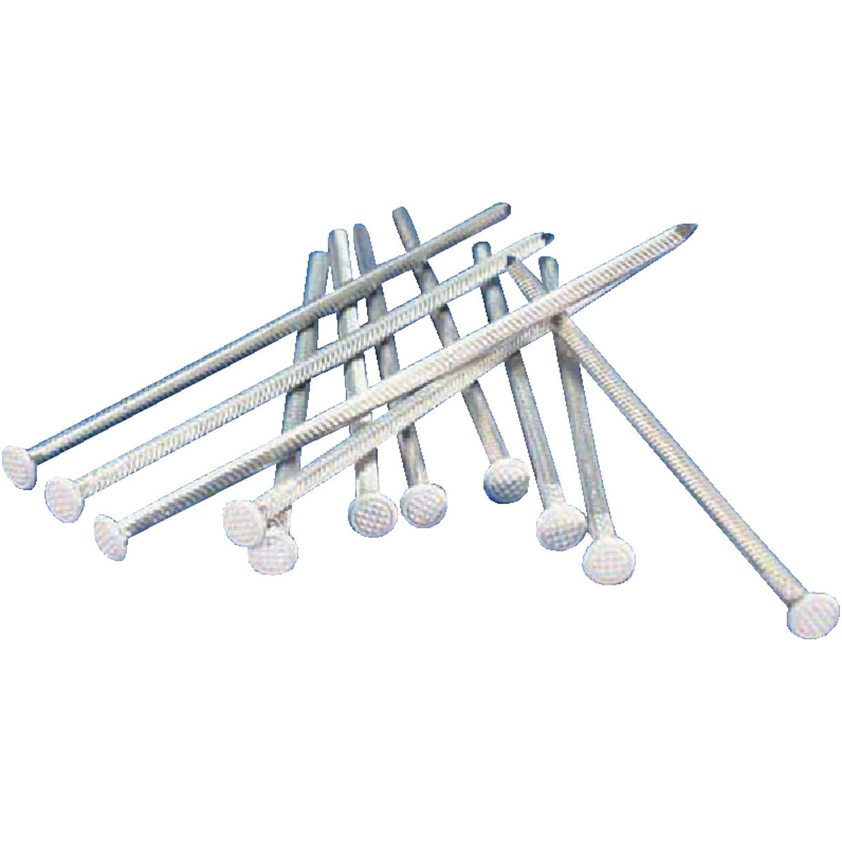 Spectra Metals 7 In. White Aluminum Gutter Spike (500-Pack) 7SPKWB ...