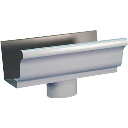 Spectra Metals Aluminum Gutter Drop WHT END W/DROP, Each - Walmart.com