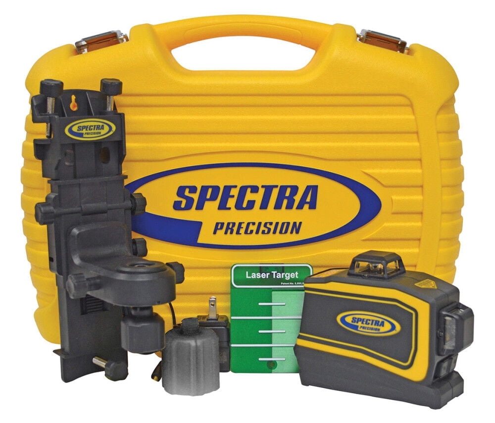 Spectra Precision 3 X 360 Degree Green Beam Laser Kit With M156 Fine ...