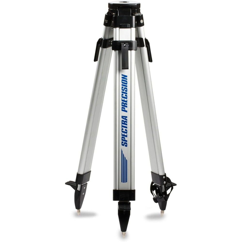 Spectra Precision Flat Head Medium-Duty Aluminum Tripod For Rotary ...