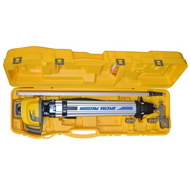 Spectra Precision Laser Leveling Kit with HR320 Receiver, Tripod, and ...