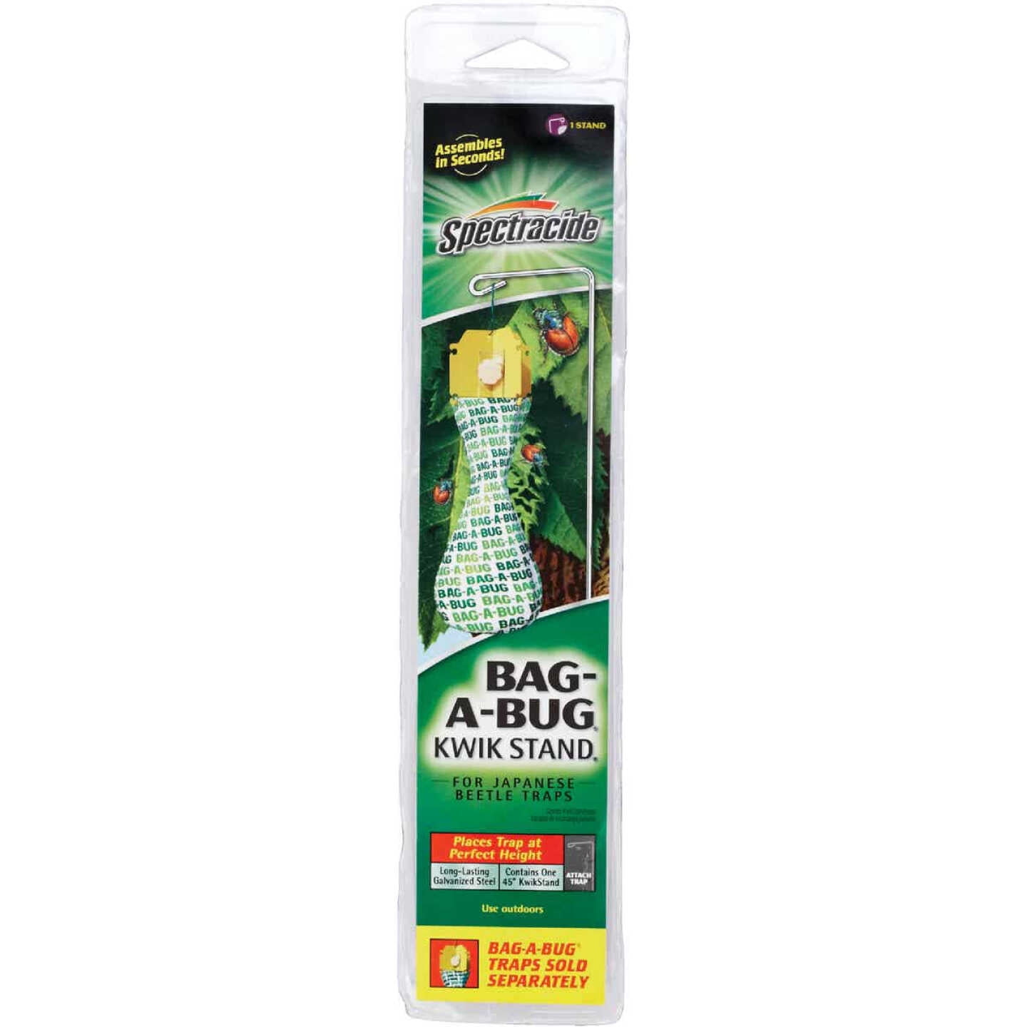 Spectracide Bag-A-Bug 45" Galvanized Steel Japanese Beetle Trap Kwik ...