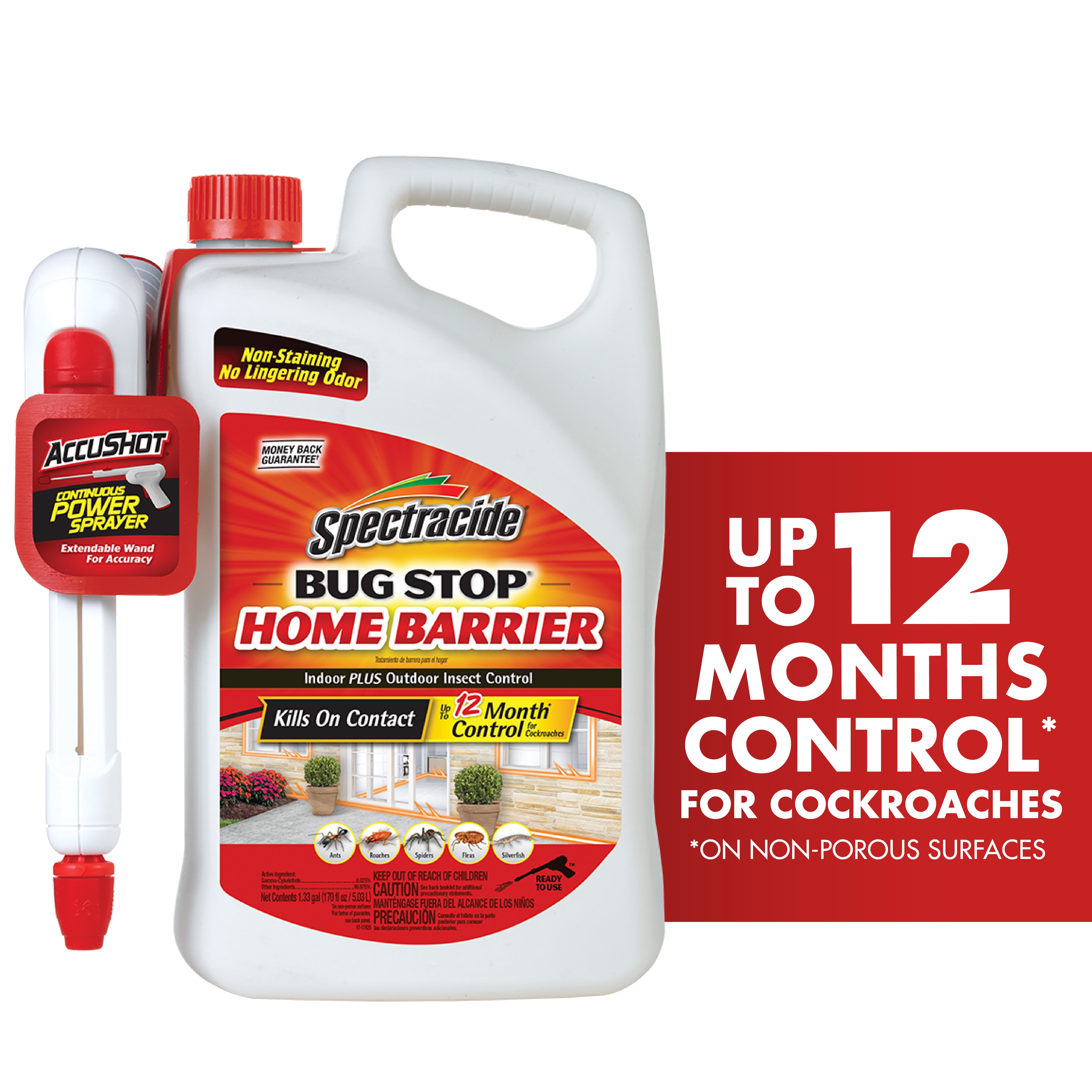Free Shipping! Spectracide Bug Stop Home Barrier with AccuShot Sprayer ...
