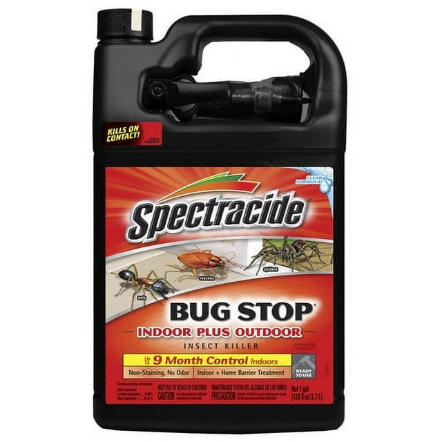 Spectracide Instant Action Bug Stop: Indoor & Outdoor Insect Killer for ...