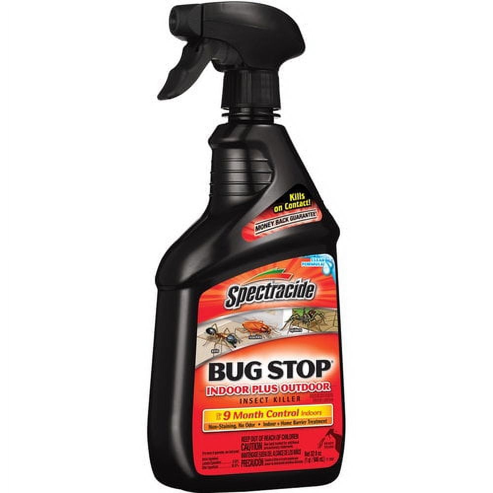 Spectracide Bug Stop Indoor Plus Outdoor Insect Killer, 32-fl oz ...