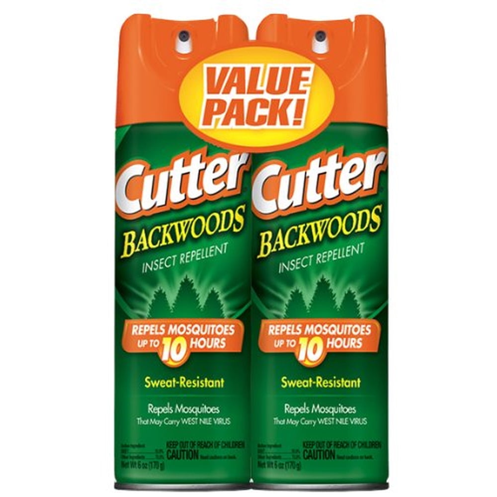 Spectracide Cutter Backwoods Mosquito Defense Spray, Insect Repellent ...