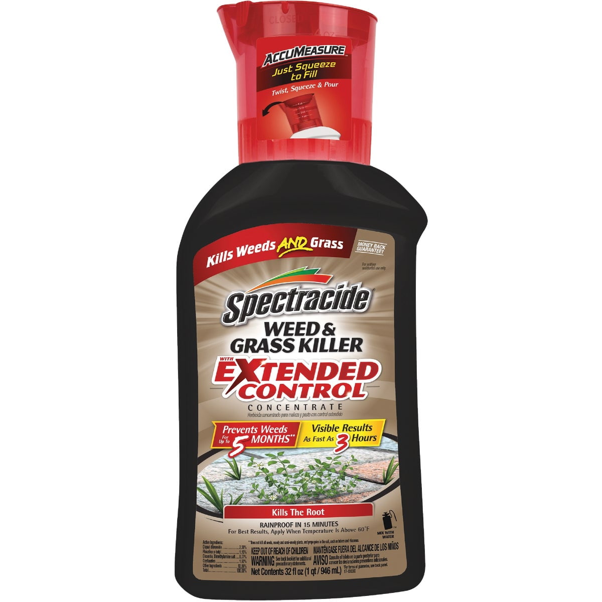 Spectracide Extended Control 32 Oz. Concentrate Weed and Grass Killer ...