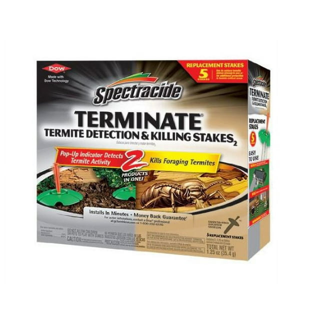 Spectracide HG-96116 Termite Detection & Killing Stakes, 5/Box, Each ...
